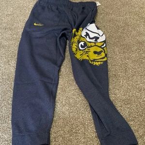 Nike | Pants | Nwt Mens Xl Nike Michigan Wolverines Vault Logo Fleece ...